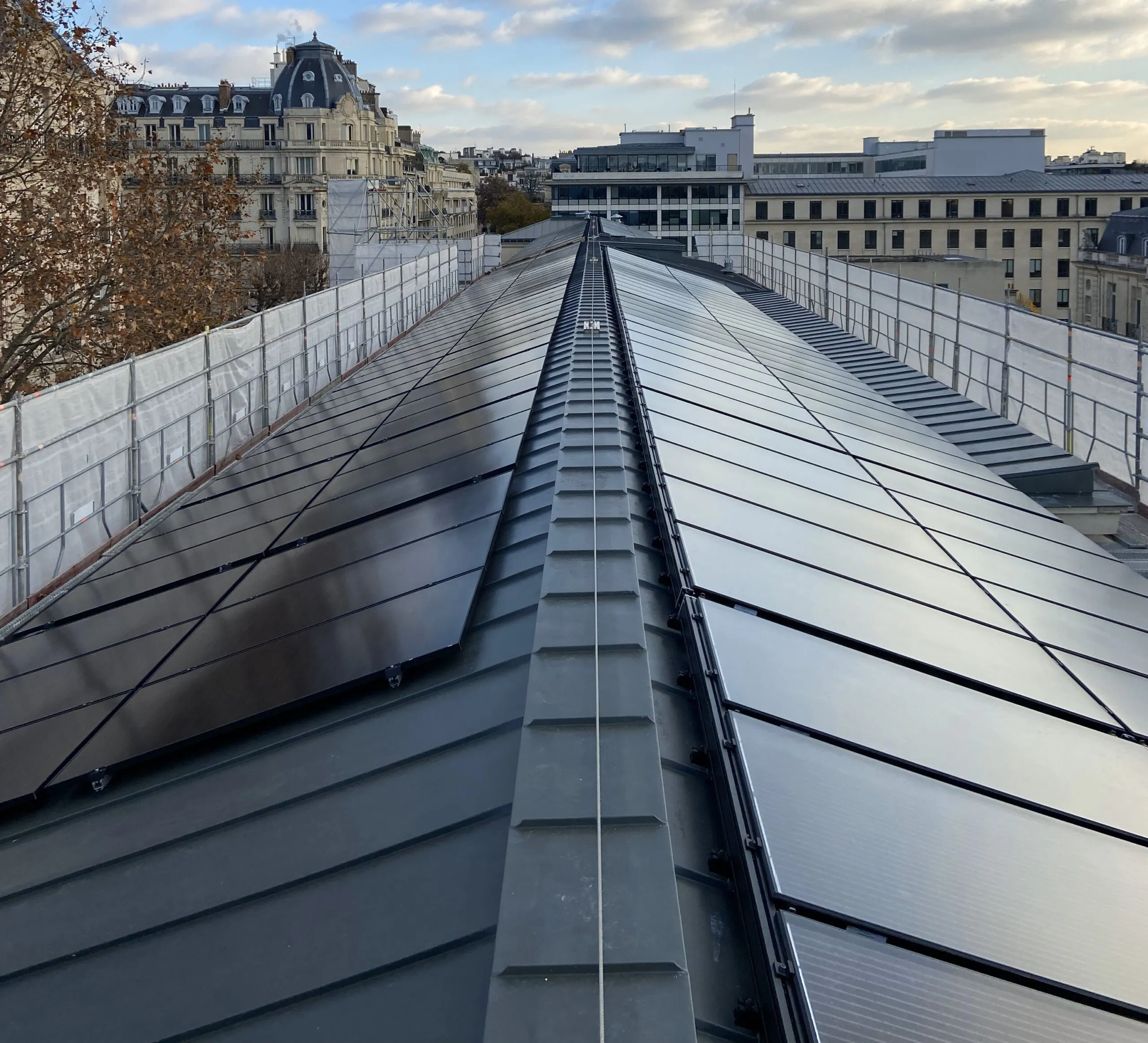 Installation Solaire au Siège de l'OCDE - Climasphere : Panneau Solaire ...